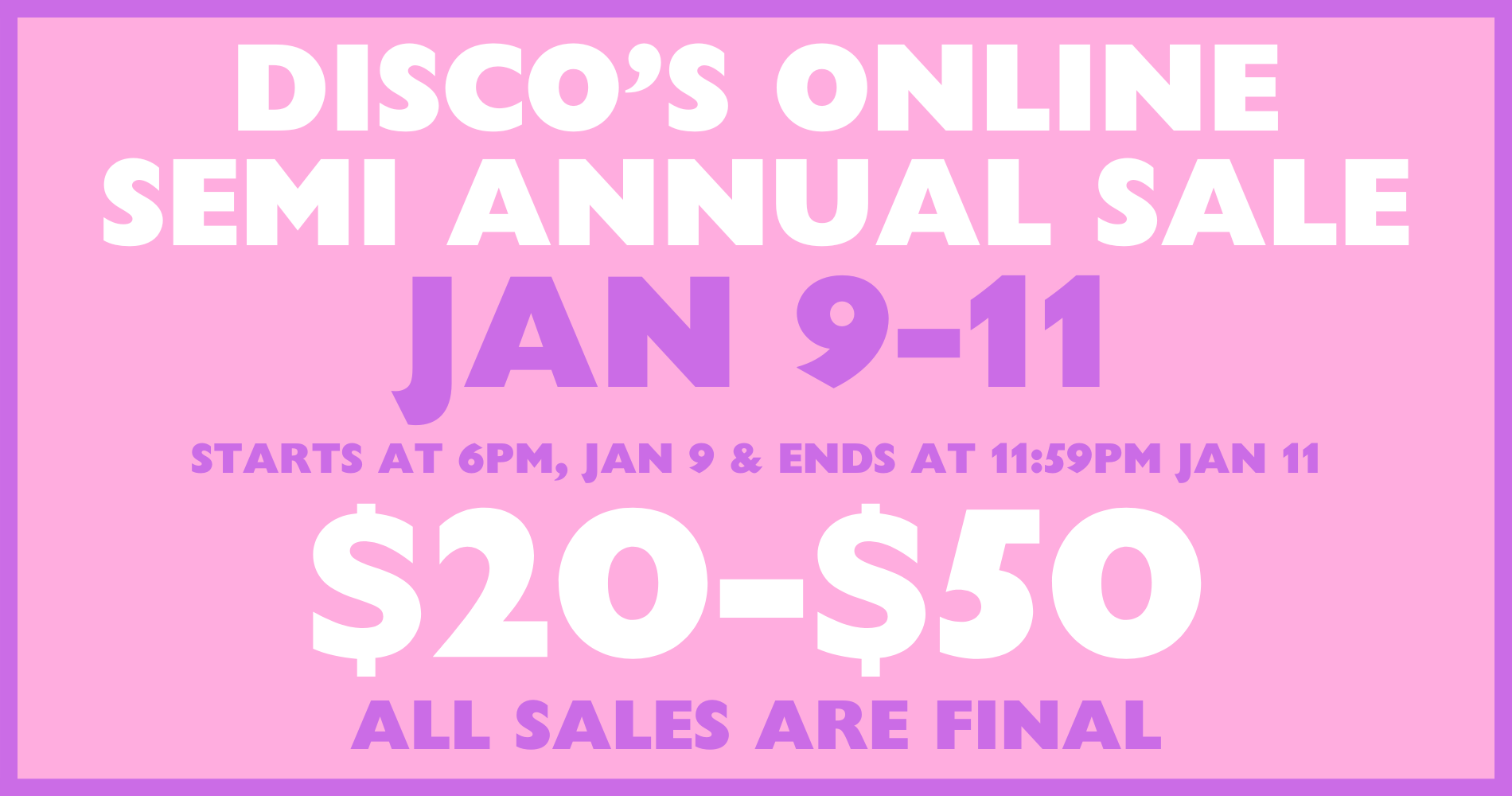 DISCO CLOTHIER – Disco Clothier